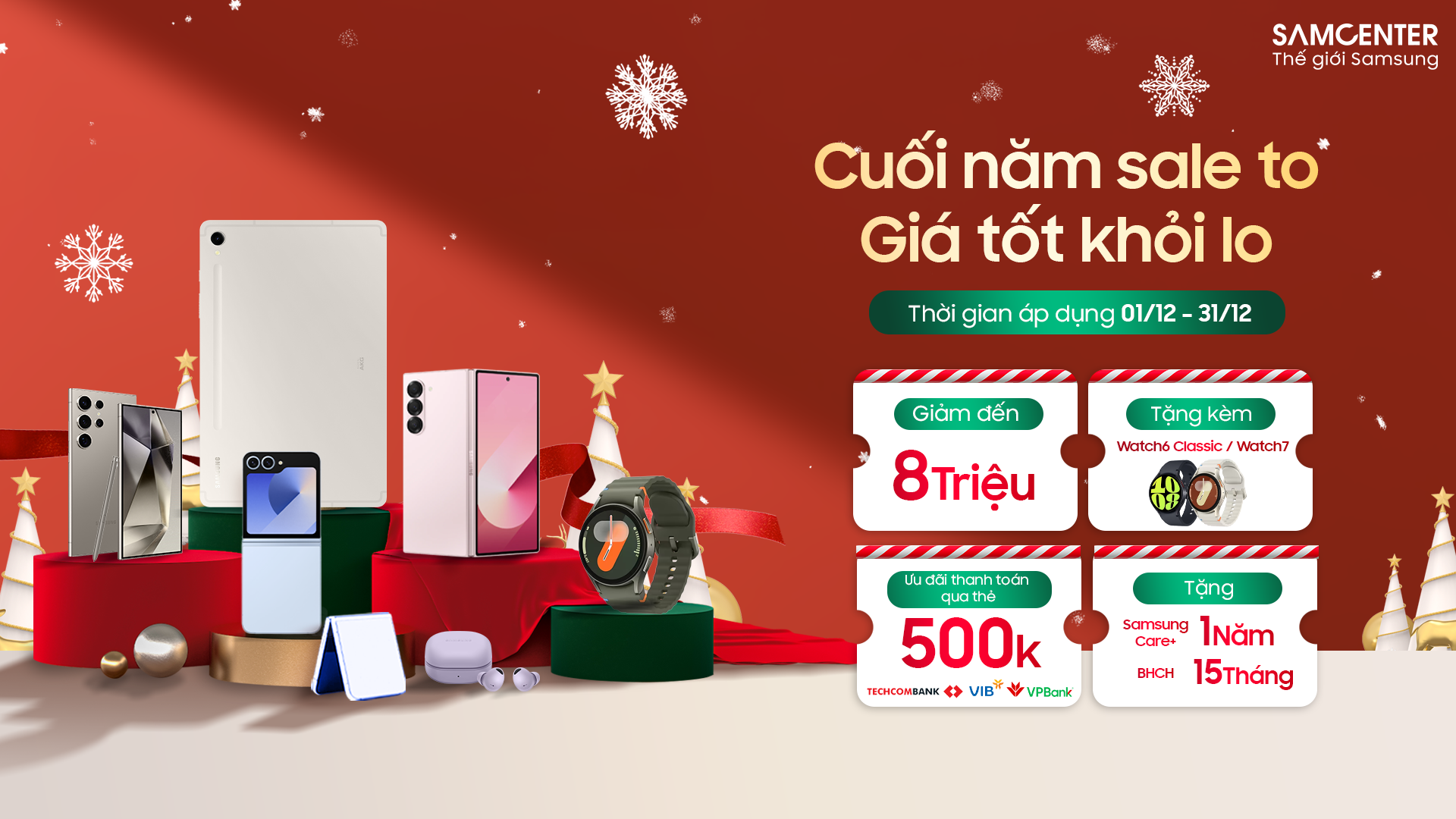 SamCenter - Đại lý uỷ quyền SamSung chính hãng tại Việt Nam